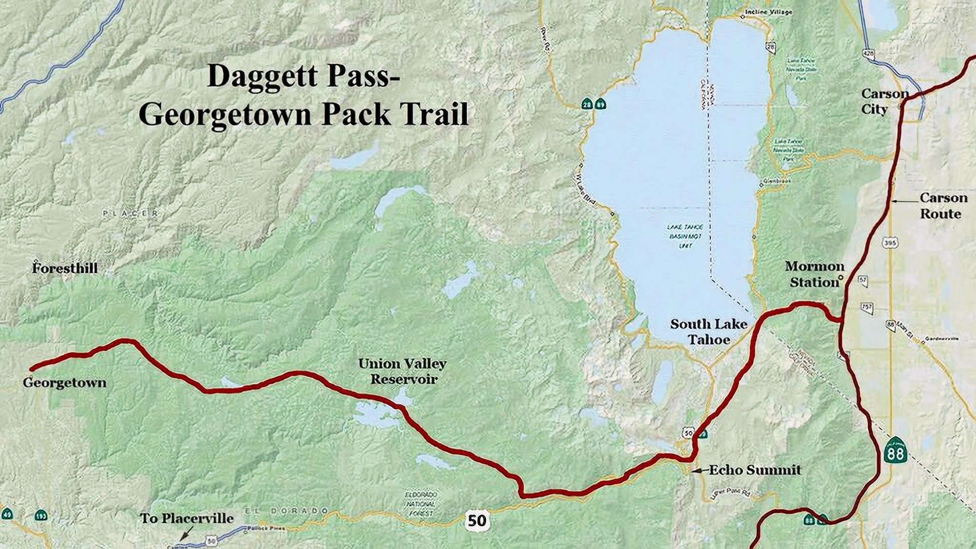 Georgetown Pack Trail – California – Nevada Chapter OCTA